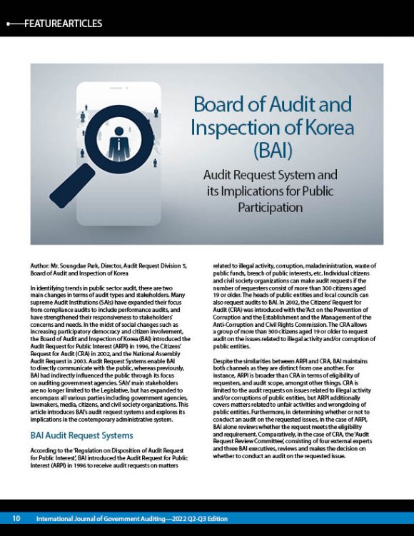 Home • INTOSAI Journal