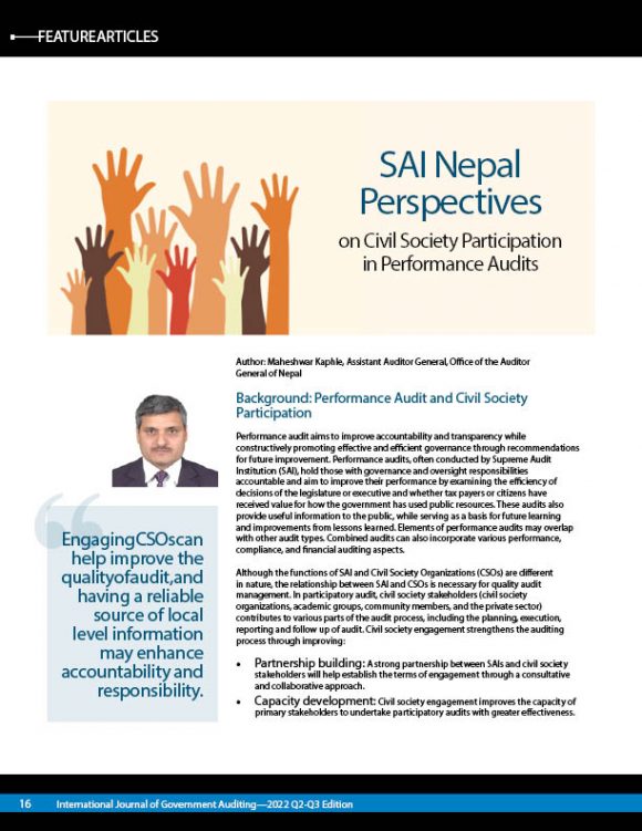Home • INTOSAI Journal