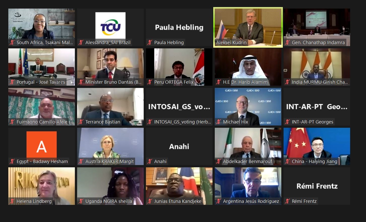 INTOSAI Governing Board Holds 75th Meeting - INTOSAI Journal